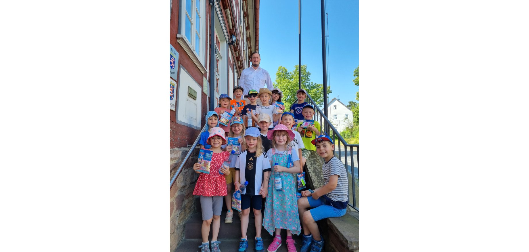 Besuch der Vorschulkinder des Kindergartens Hand in Hand bei ...